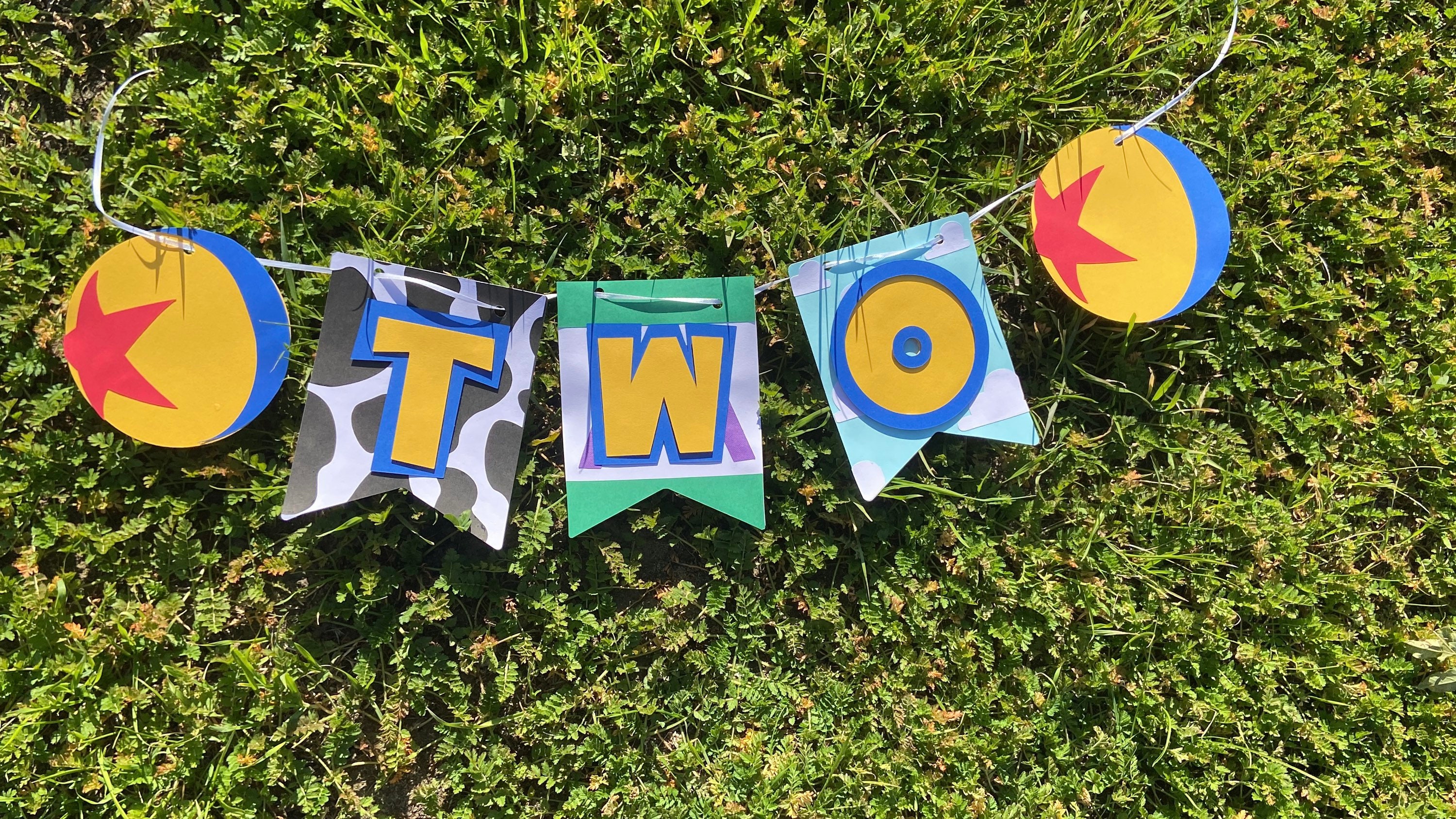 Toy Birthday Banner ,pixar Party, Toy Birthday Party Decorations, Toy ...