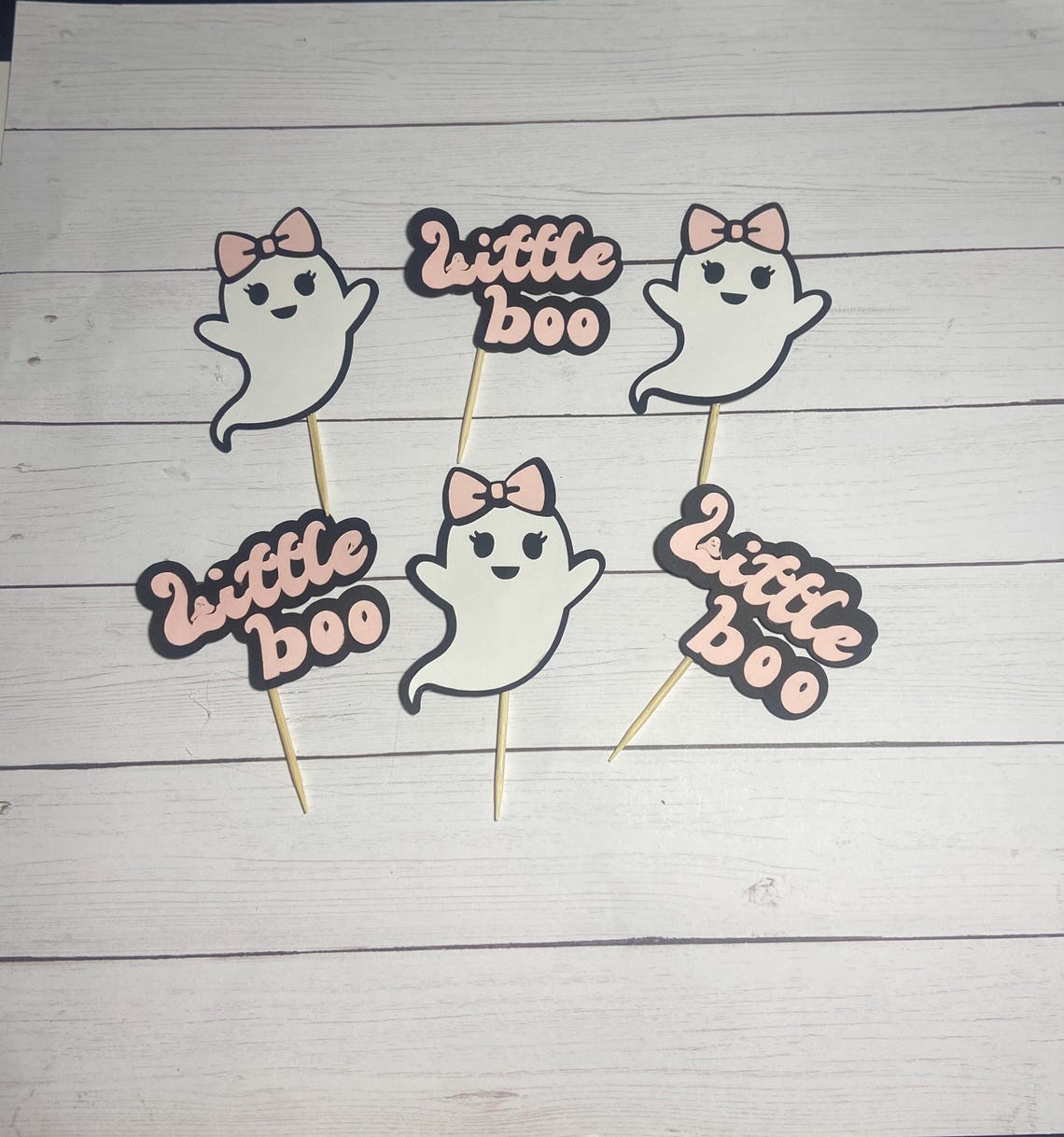 Little Boo Cupcake Topper,little Boo Baby Shower,a Little Boo is Almost ...