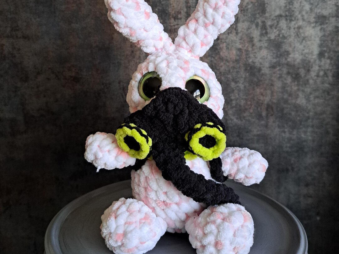 PDF Crochet Pattern, Dystopia Bunny, DOWNLOAD, Amigurumi, Fantasy ...