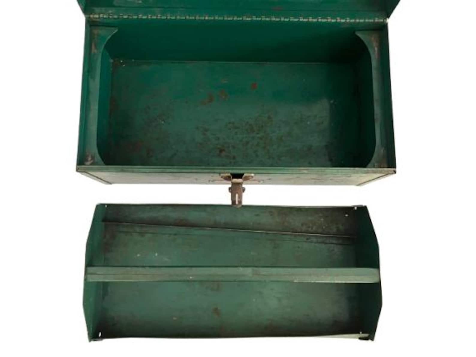 Vintage PARK Tool Box • Model 16H • /w Lift Out Tray • Tool Storage ...