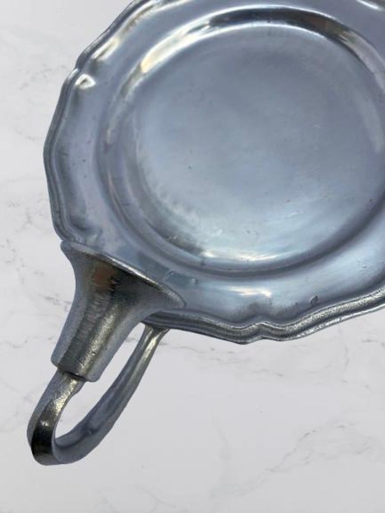 Pair of Early 1960's RWP Wilton Armetale Pewter Wall Sconce Round Plate ...