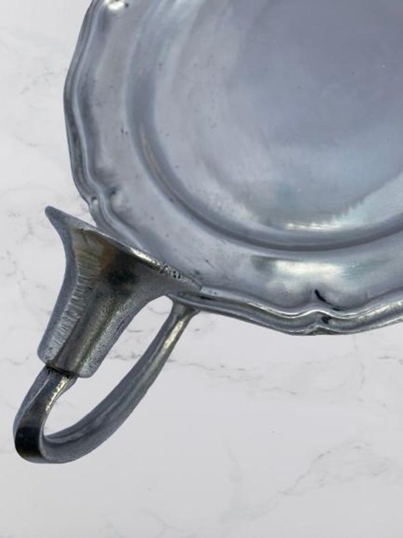 Pair of Early 1960's RWP Wilton Armetale Pewter Wall Sconce Round Plate ...