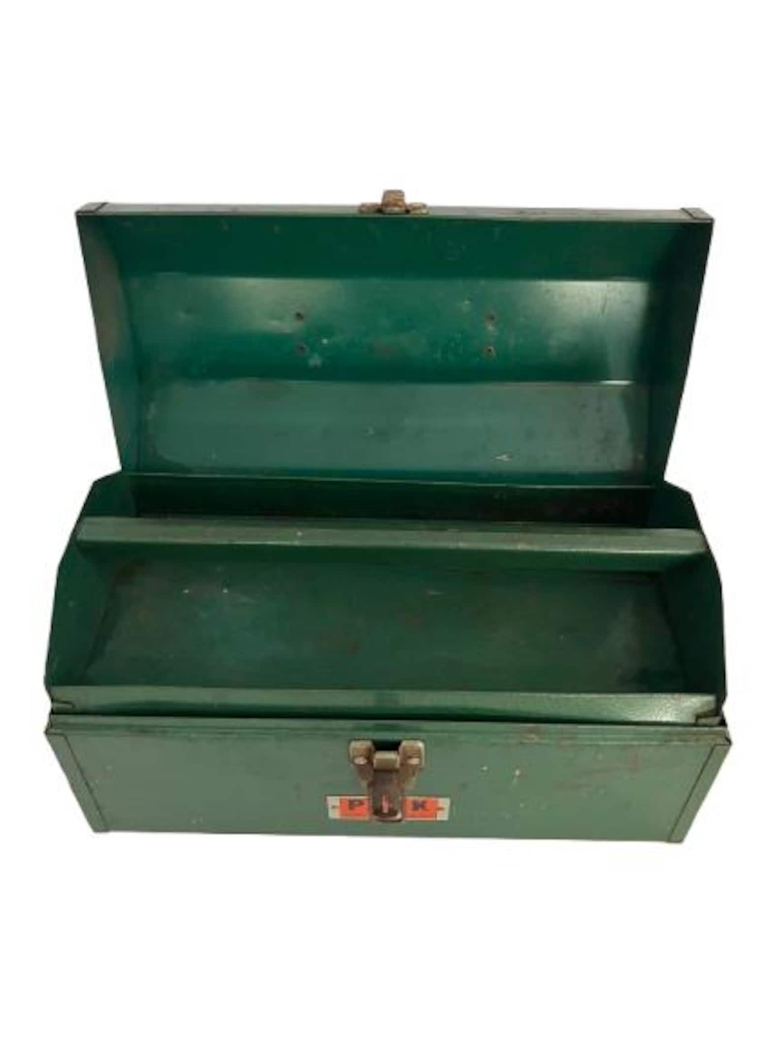 Vintage PARK Tool Box • Model 16H • /w Lift Out Tray • Tool Storage ...