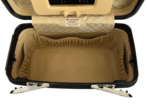 Vintage 1980's Samsonite Profile II • Teal Blue Train… - Gem