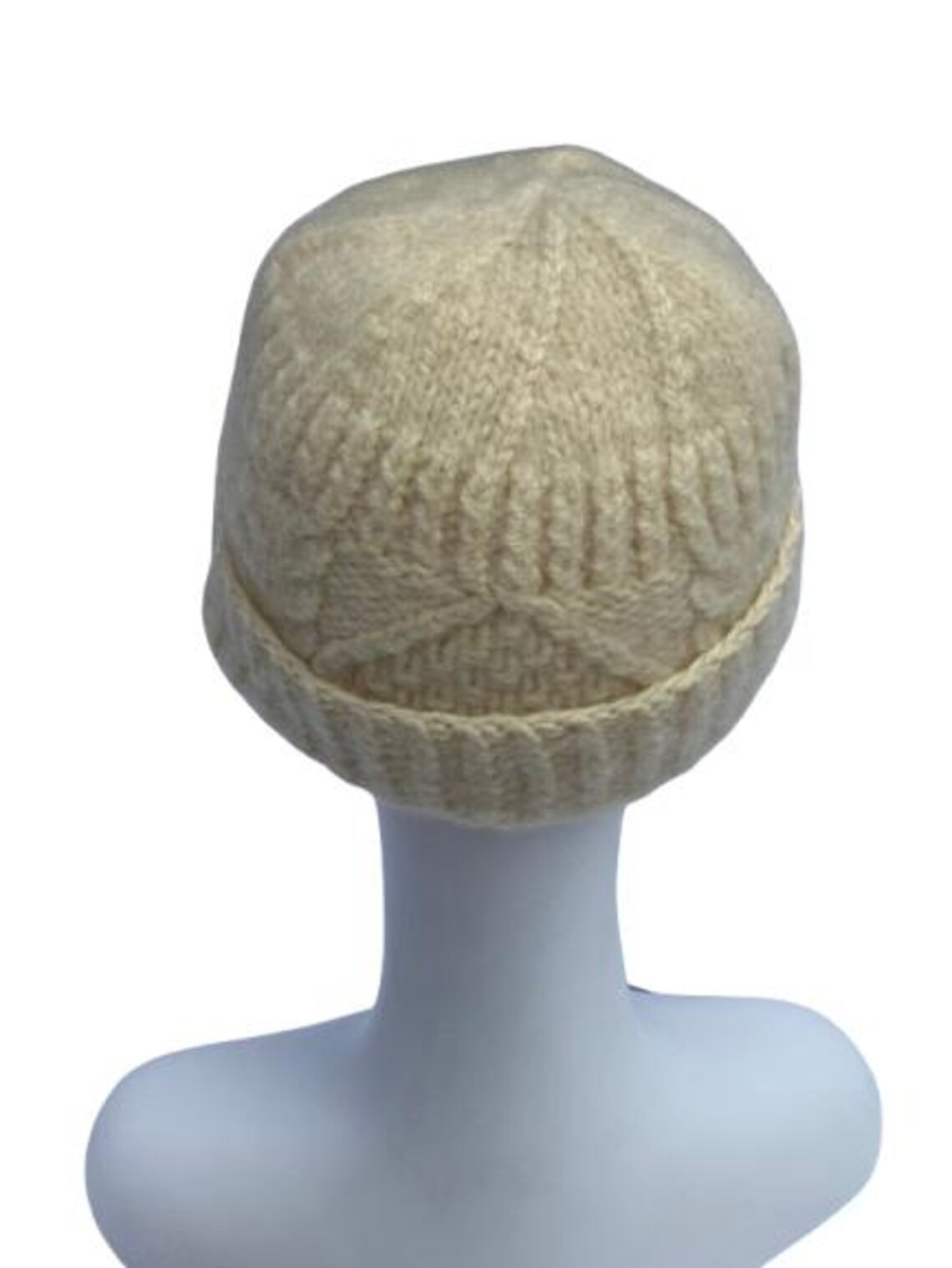 Vintage LL Bean • Irish Pure New Wool Beanie • Winter Cap • Made in ...