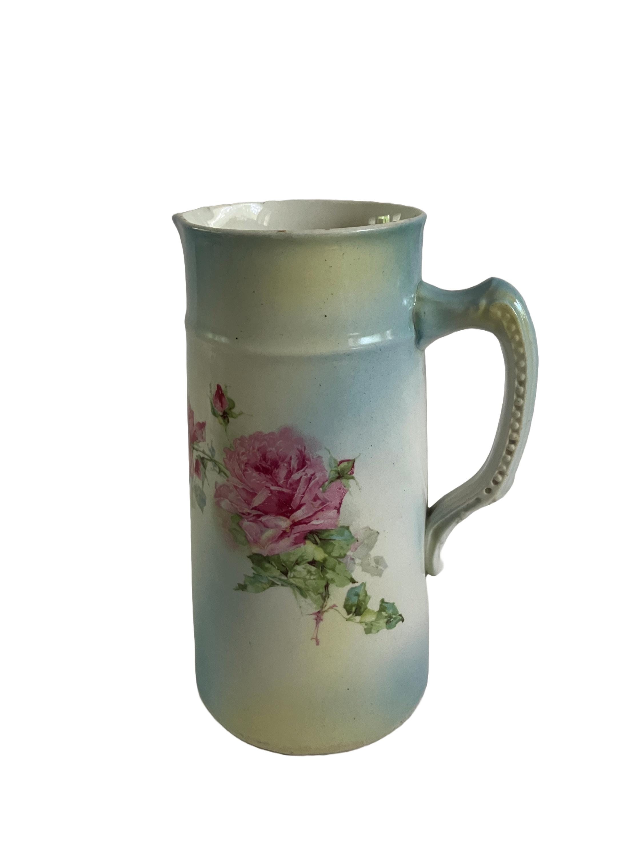 Early Antique SEVRES Pitcher • Tankard Porcelain Vase Jug Pottery ...