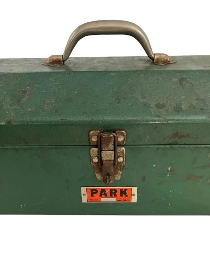 Vintage PARK Tool Box • Model 16H • /w Lift Out Tray • Tool Storage ...