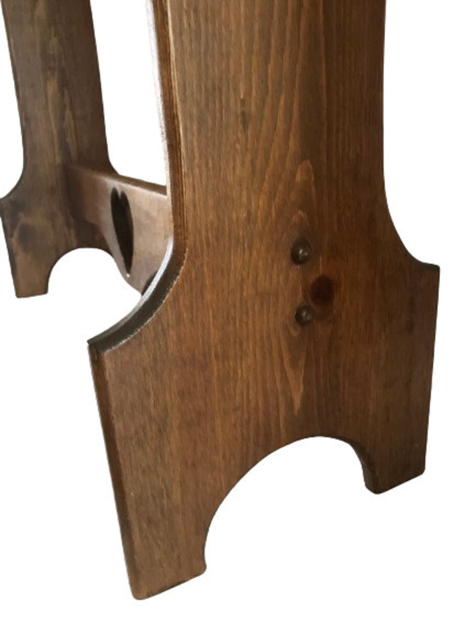 Vintage Wooden Quilt Rack • Three Bar Display • Blanket Stand • Towel ...