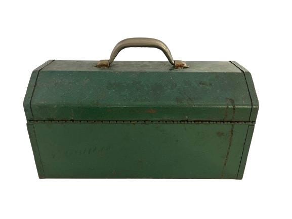 Vintage PARK Tool Box • Model 16H • /w Lift Out Tray • Tool Storage ...