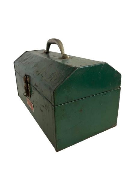 Vintage PARK Tool Box • Model 16H • /w Lift Out Tray • Tool Storage ...