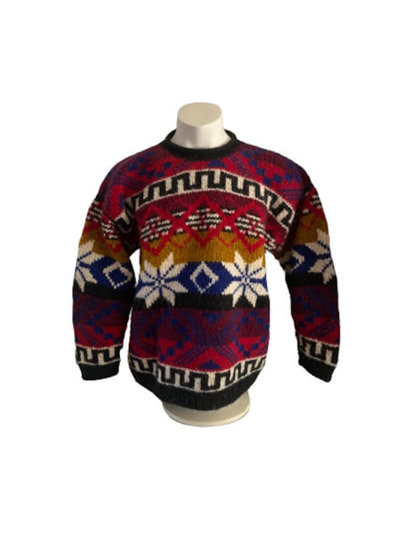 Multicoloured 80s & aztec - Gem