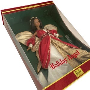 Vintage 2001 • Holiday Angel Barbie • Collector Edition • African ...