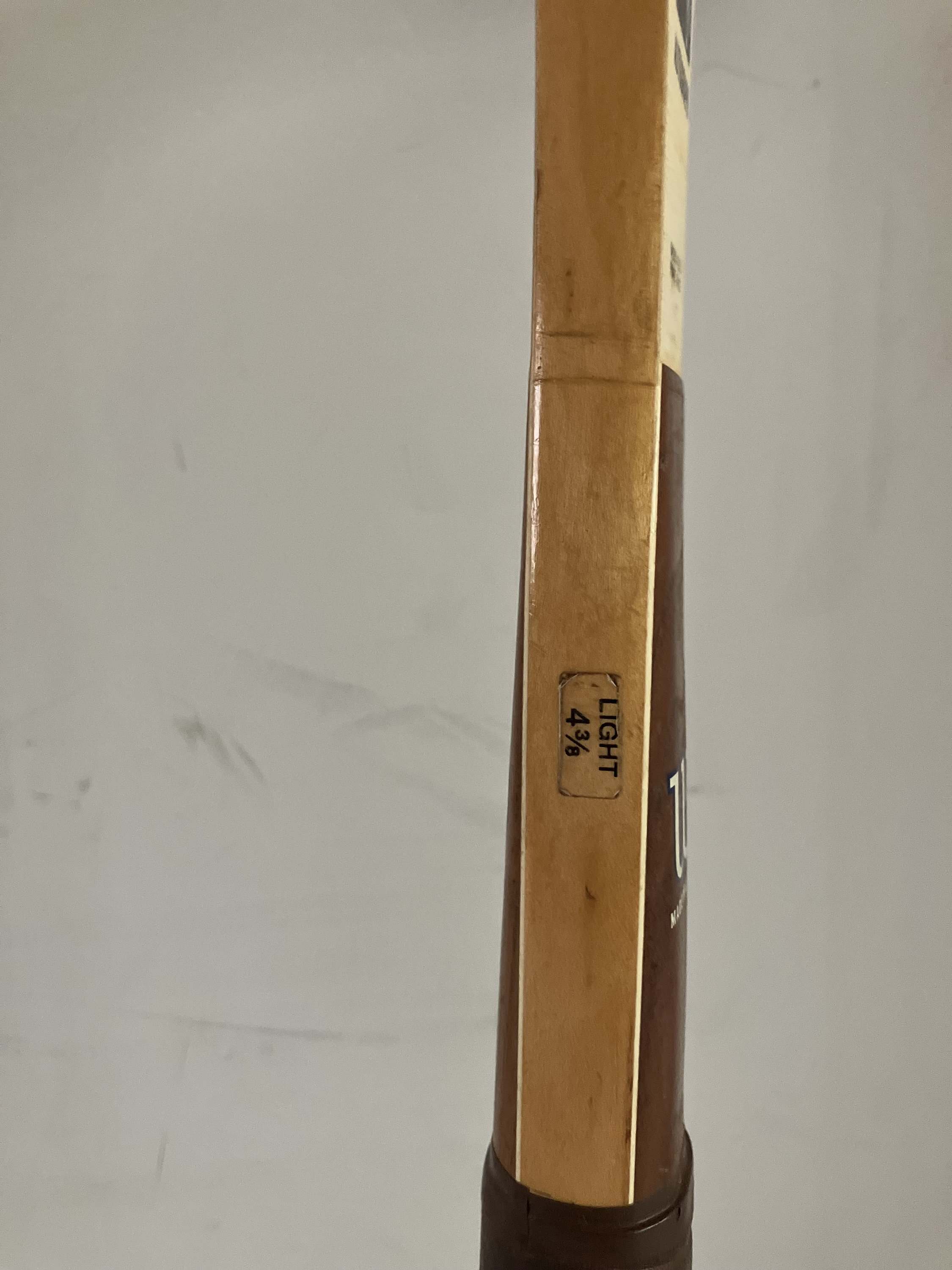 Vintage 1970's WILSON Chris Evert Autograph Light 4 1/2 Wood Tennis ...
