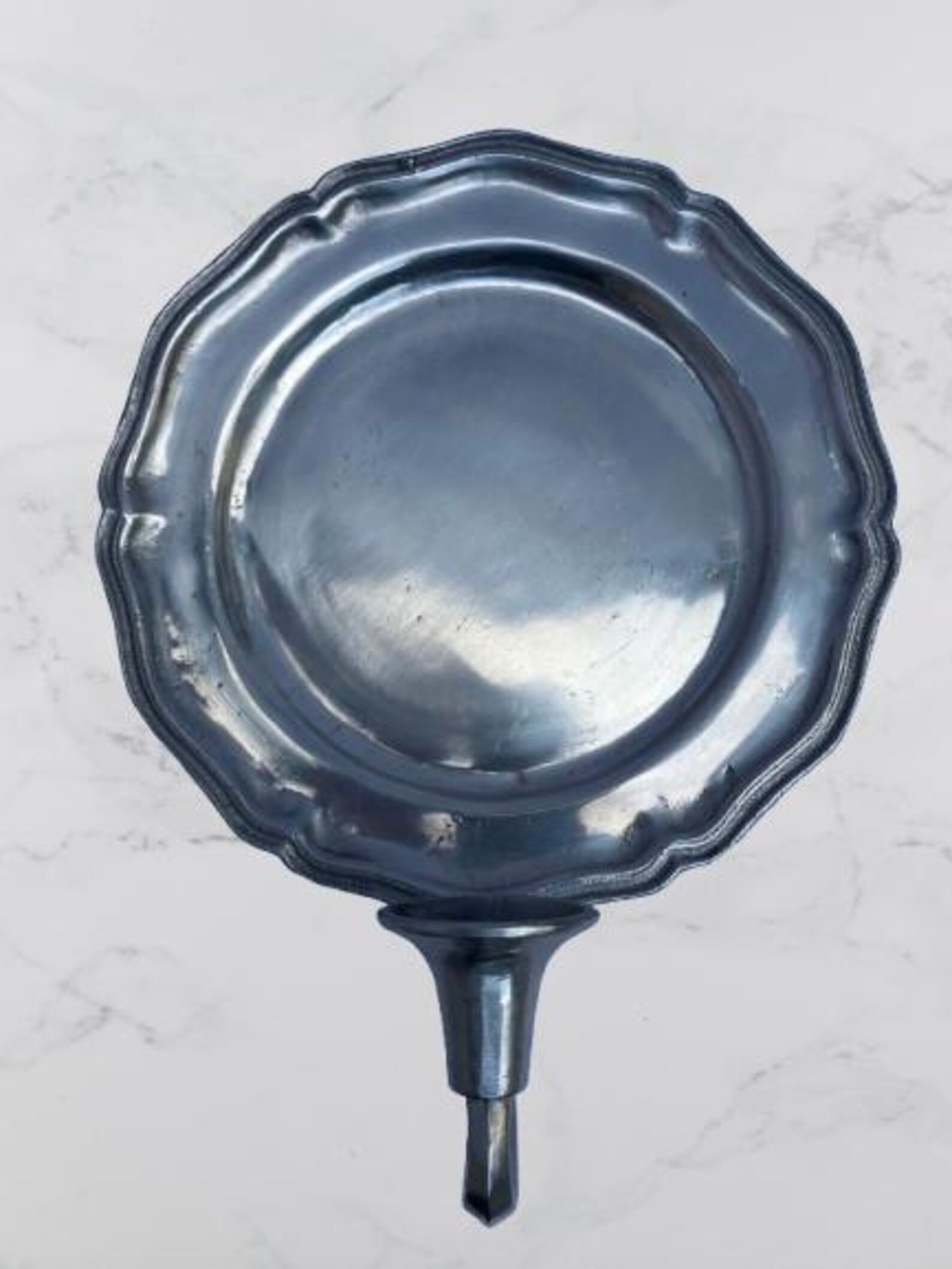 Pair of Early 1960's RWP Wilton Armetale Pewter Wall Sconce Round Plate ...