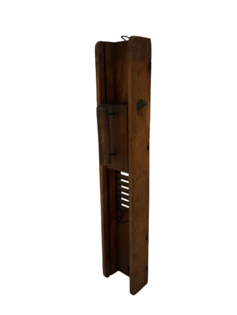 Antique Wooden Six Blade Primitive Vegetable Slicer • Mandoline ...