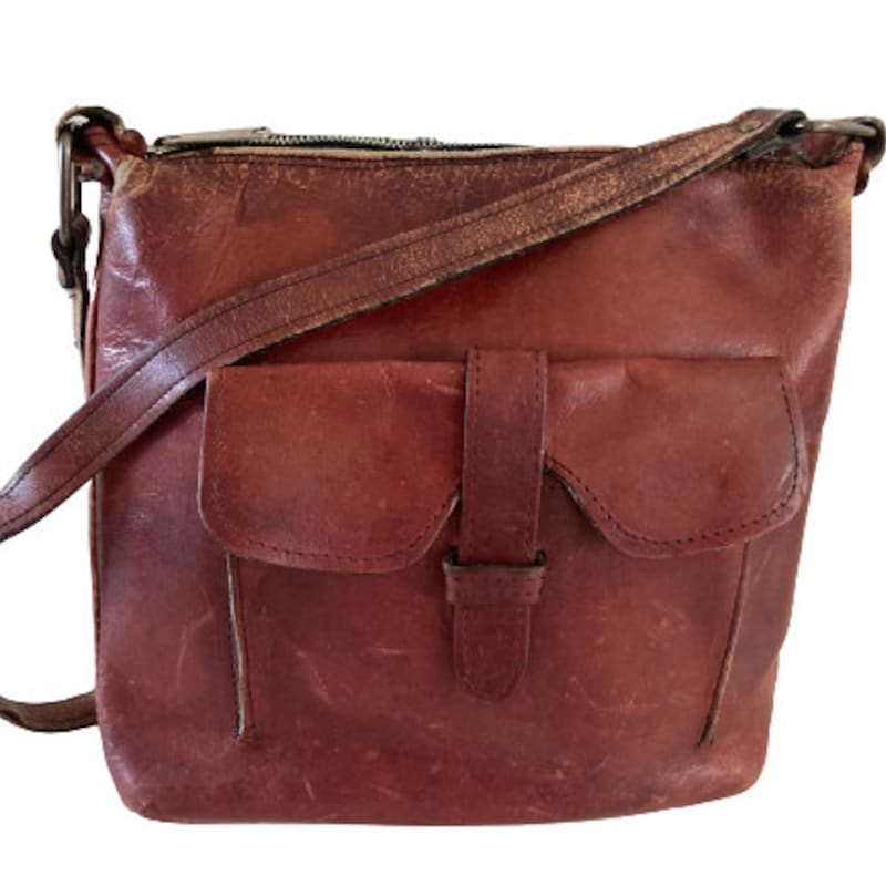 Distressed Bag - Etsy