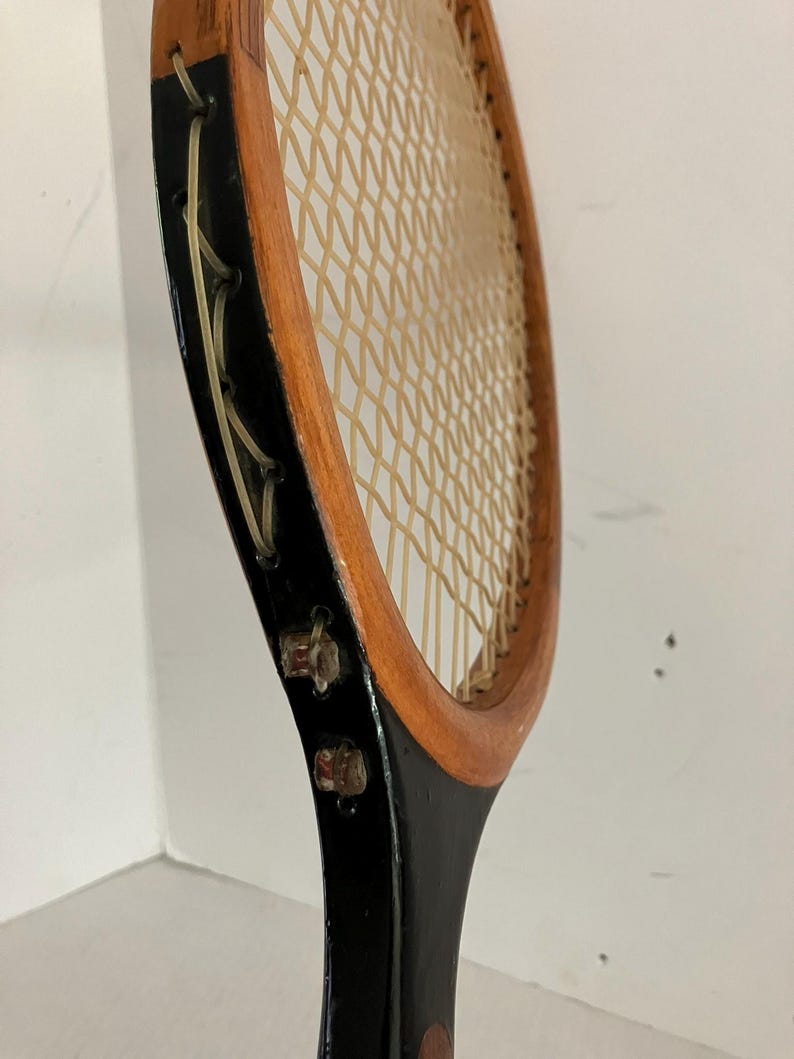 Awesome JC Higgins • Wright & Ditson • Vintage Wooden Tennis Racket ...