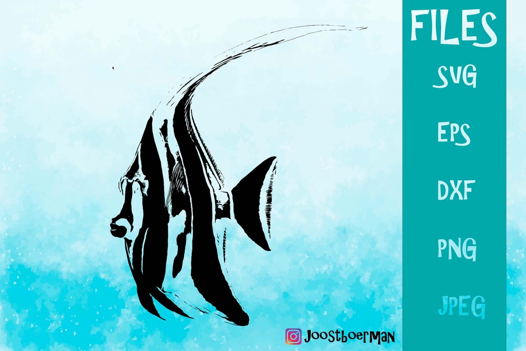 Fish SVG, Tropical Fish SVG, Fish Vector, Tropical Fish Vector, SVG ...