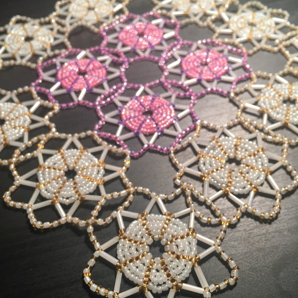 Beaded Doily - Etsy