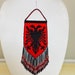 Shqiponja- Handbeaded Decorative Albanian Pendant - Etsy