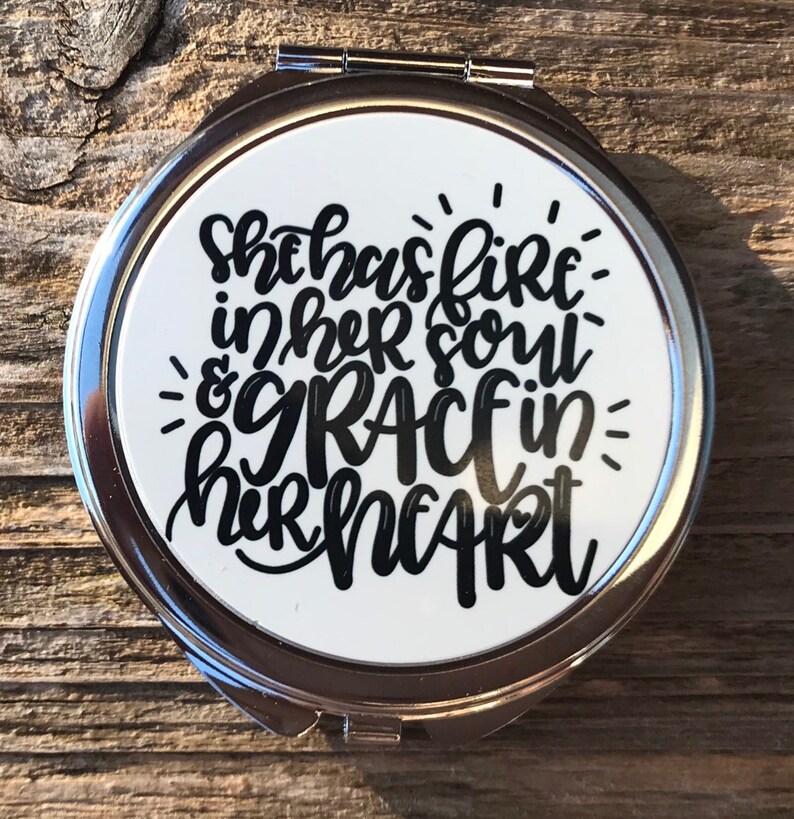 Compact Mirrors with Religious Sayings | Etsy