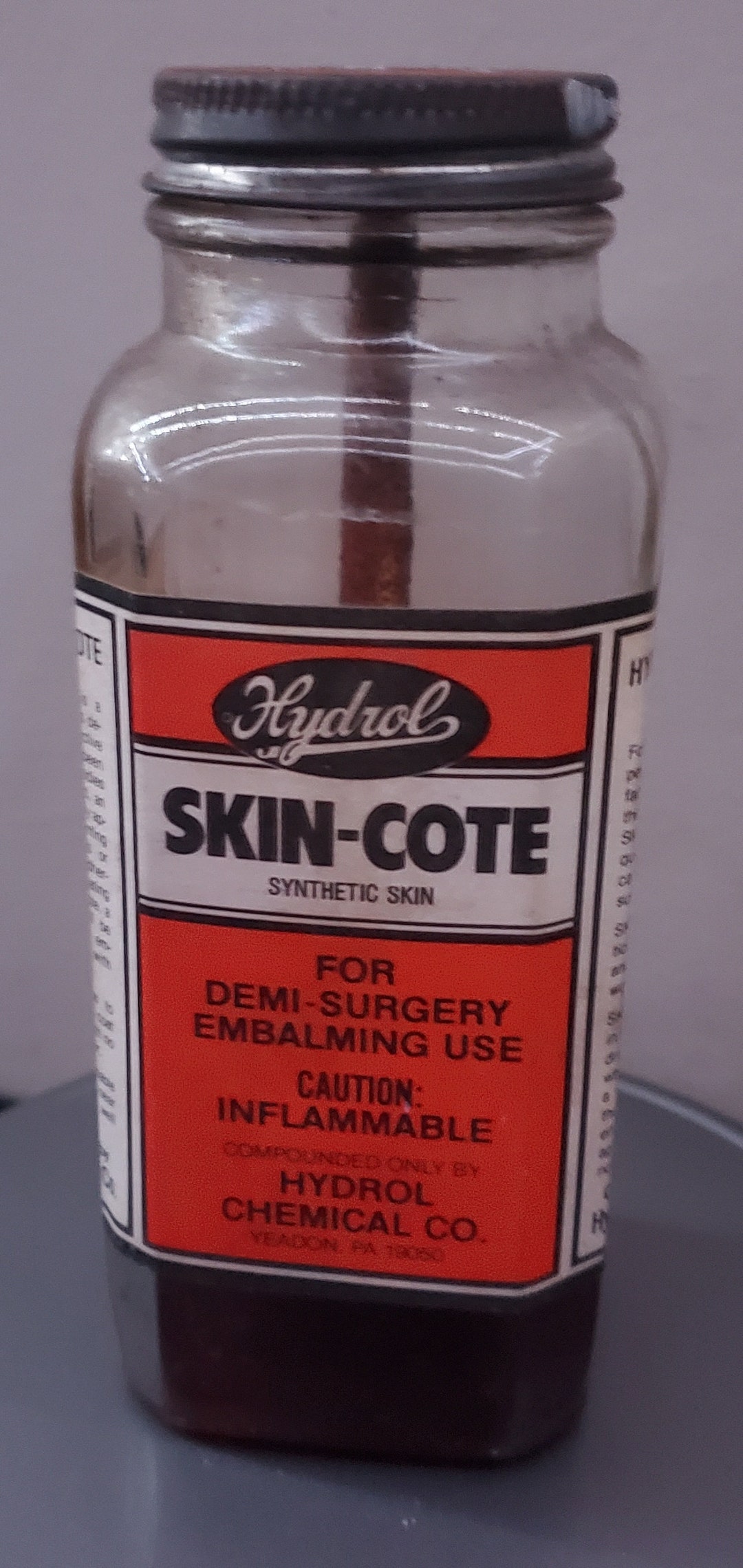 Hydrol Skin-cote Embalming Bottle - Etsy