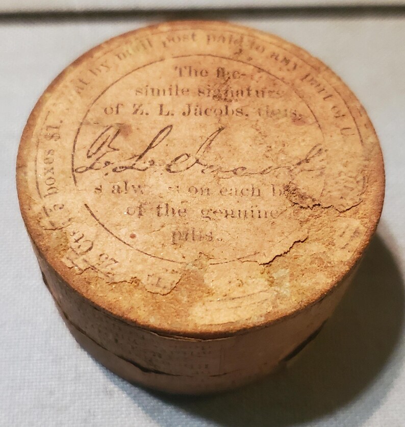 Dr. Jacob's Nerve Harmonizing and Blood Purifying Vegetable Pills Civil ...