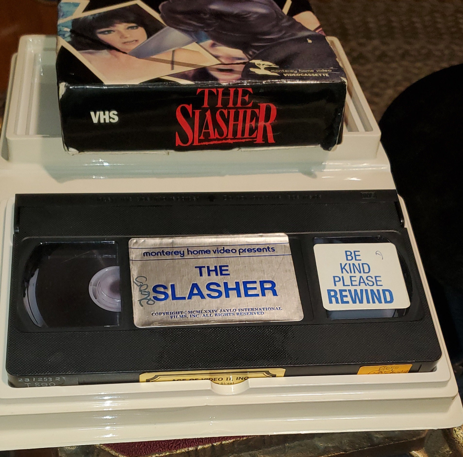 The Slasher Big Box Vhs - Etsy