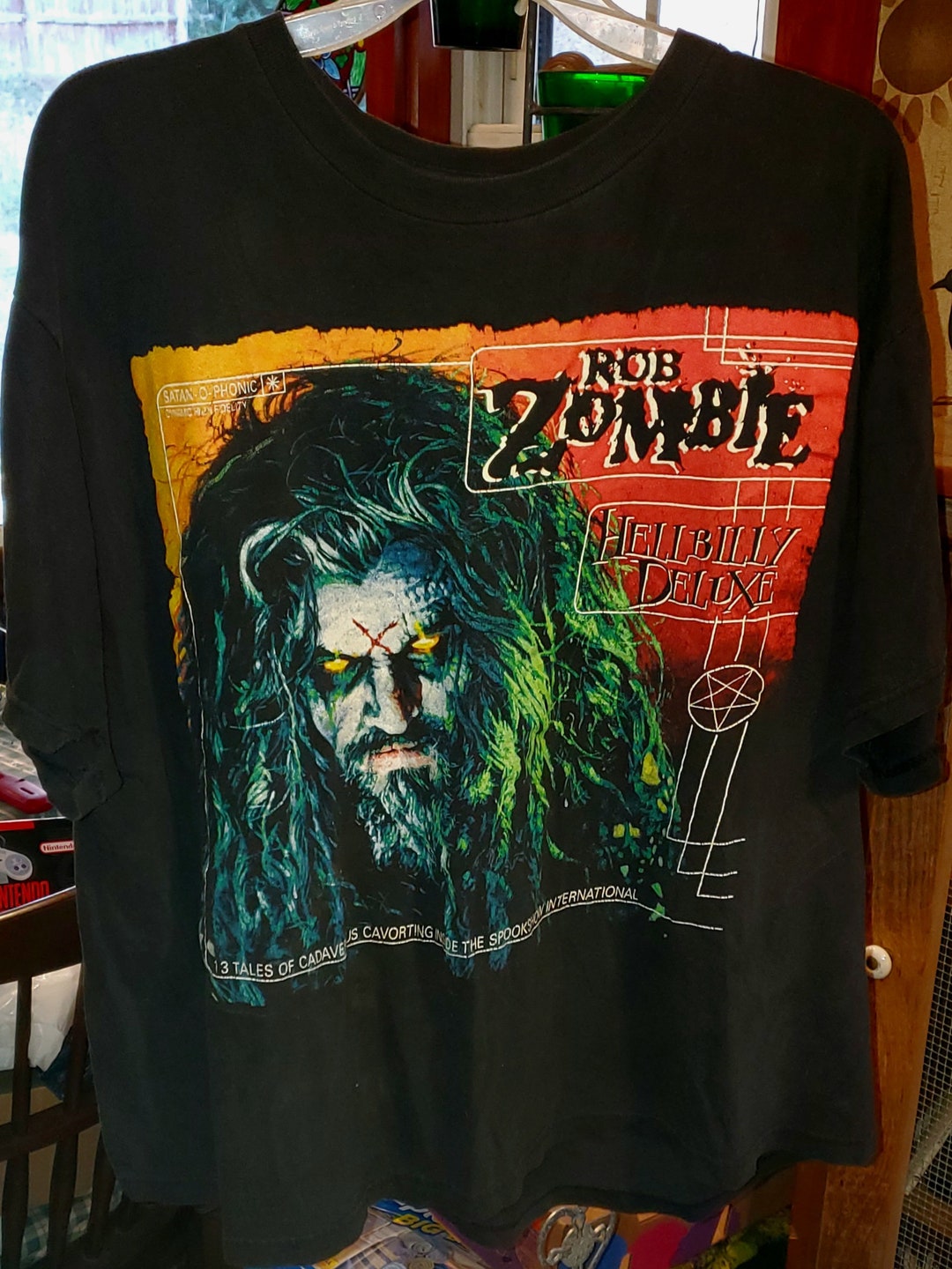 Rob Zombie 1998 T Shirt Vintage Original - Etsy