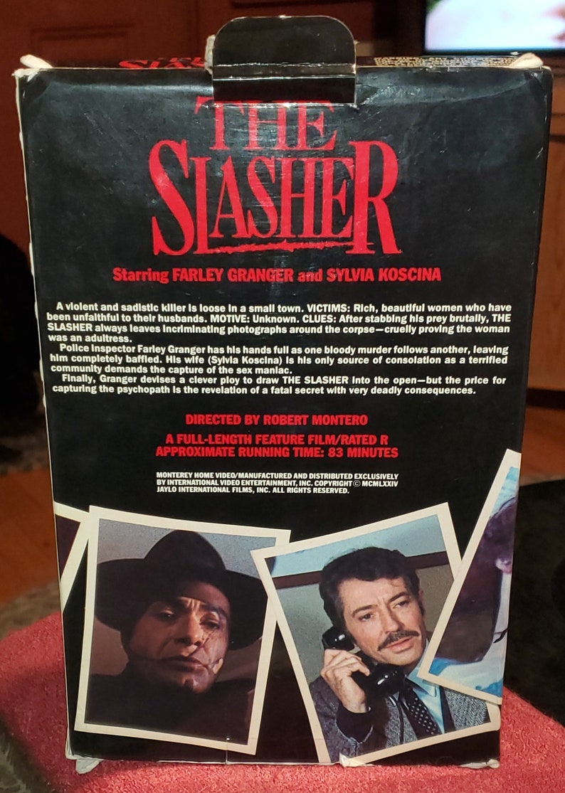 The Slasher Big Box Vhs - Etsy