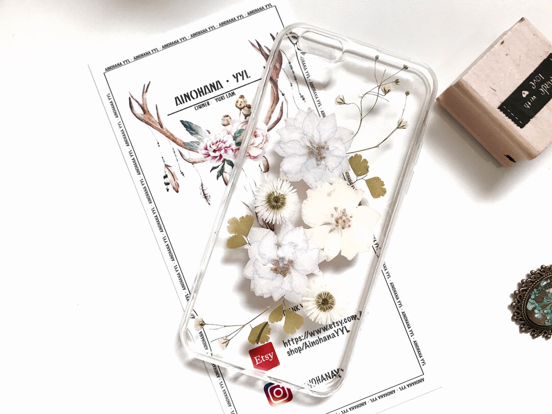 Pressed Flower Phone Case - Etsy