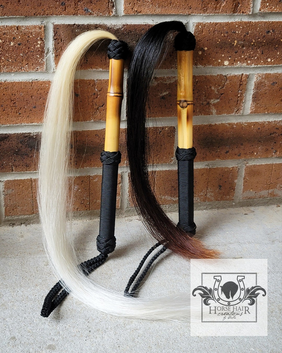 Horse Hair Handled Fly Whisk - Shoo Fly - Custom Order - Etsy