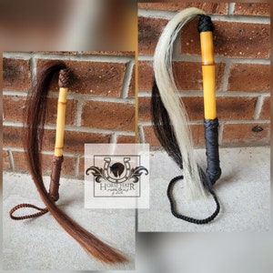 Horse Hair Handled Fly Whisk - Shoo Fly - Custom Order - Etsy