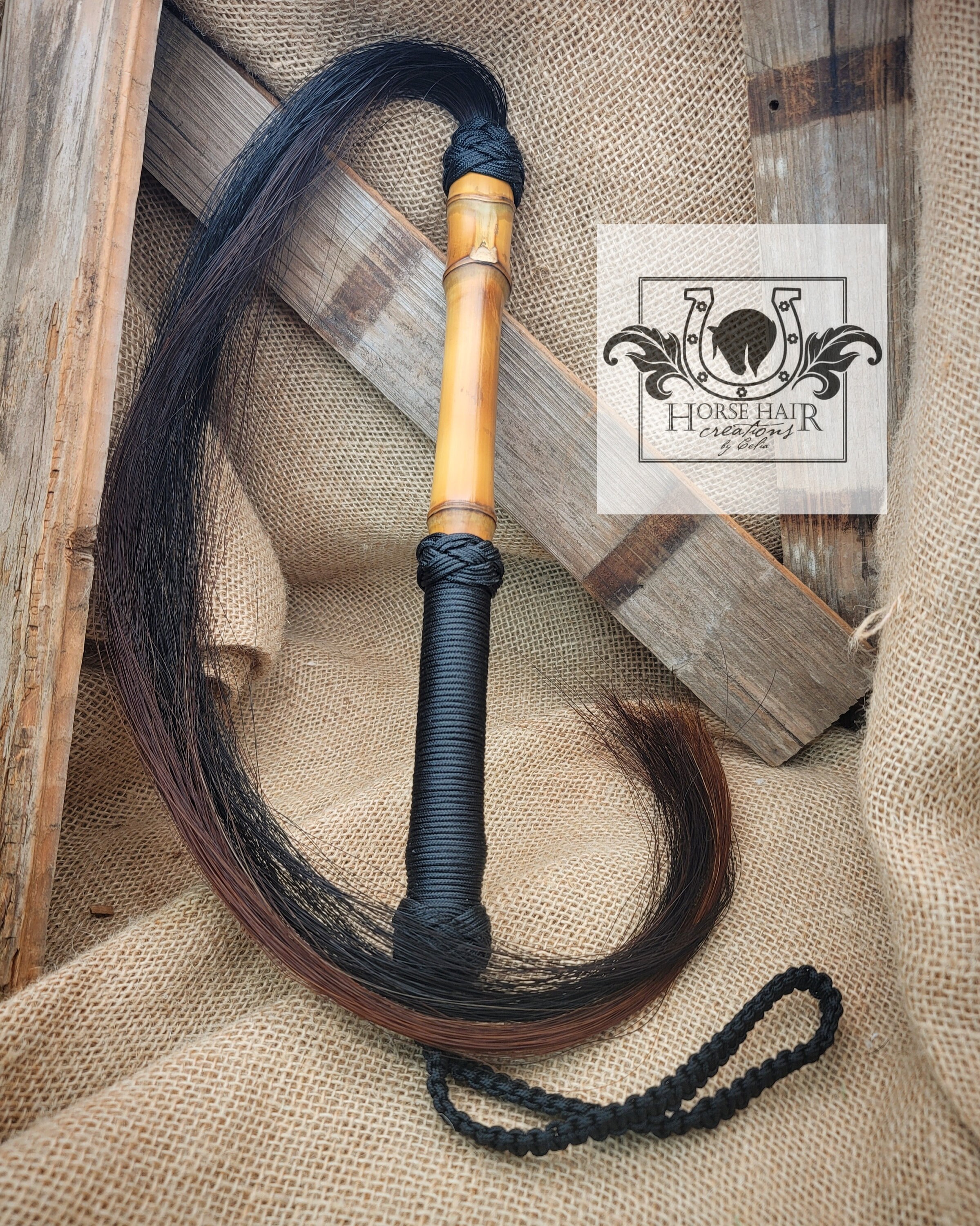 Horse Hair Handled Fly Whisk - Shoo Fly - Custom Order - Etsy