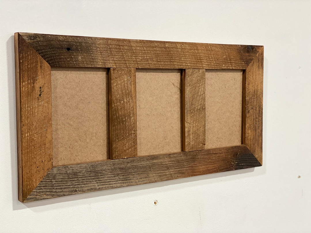 5x7 Collage Barnwood Frame - Etsy