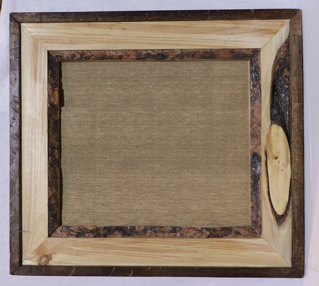 EPIC 15x17" Real Bark Frame - Etsy