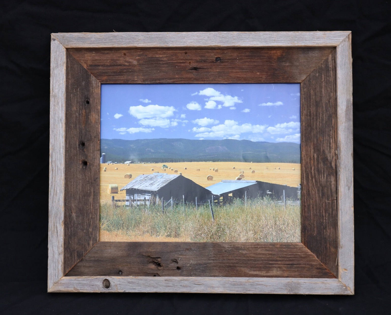 8x10 Stacked Barnwood Frame - Etsy