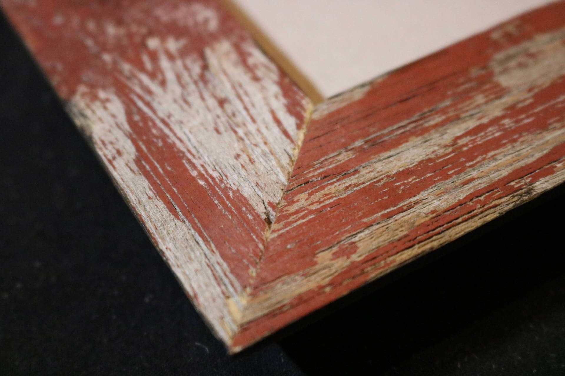 5x7 Farmhouse Red Frame Barnwood - Etsy