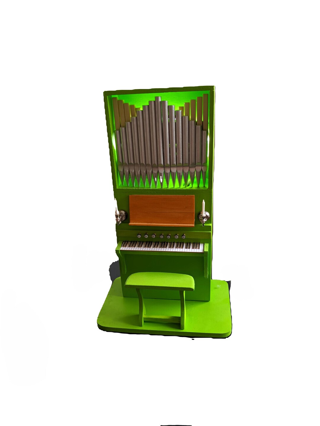 Spring Organ Illuminated as a Miniature Organ Model Handcrafted - Etsy