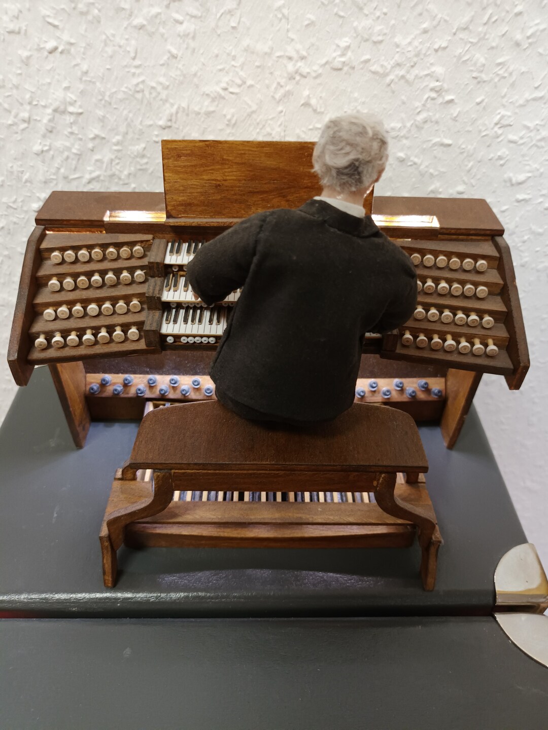 Miniature Organ Console Illuminated - Scale 1:10 Handcrafted - Etsy