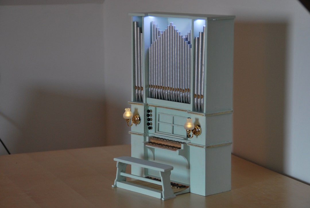 The Glowing Organ Miniature Organ Models Made by Hand - Etsy
