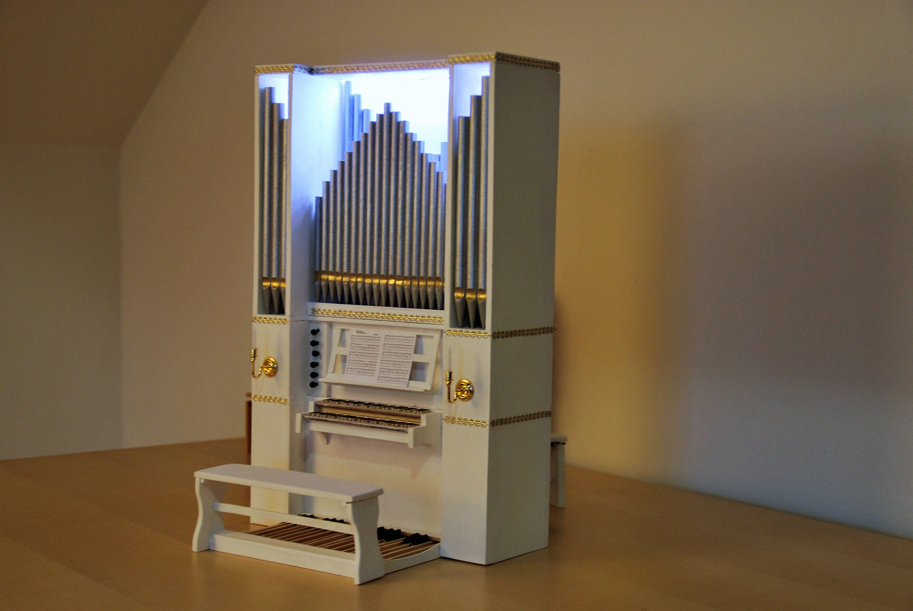 The Luminous Organs Miniature Organ Models Handmade - Etsy UK