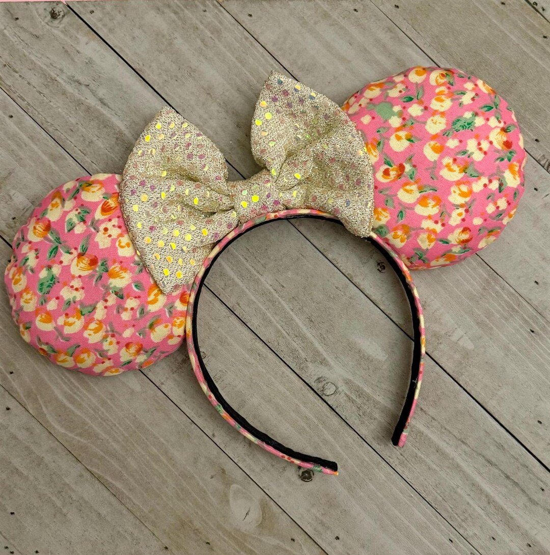 Pink Yellow Floral Mouse Ears Flower and Garden Ears Cottage Coreflower ...
