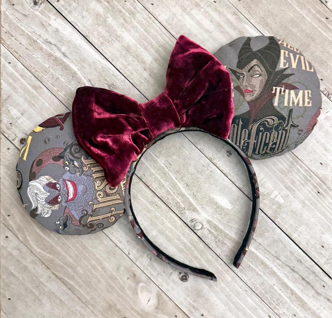 Villain Mouse Ears Villains Ursula Mouse Ears Maleficent Scar Mouse ...