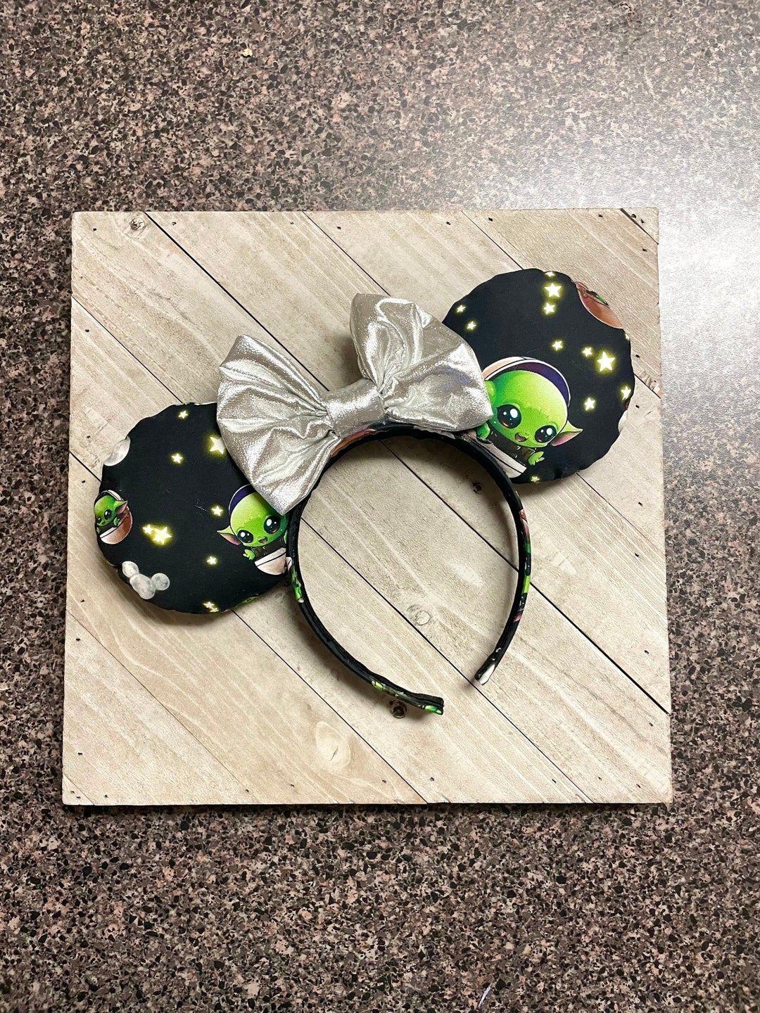 Grogu Mouse Ears Baby Yoda Ears Star Wars Ears Mandalorian Ears ...