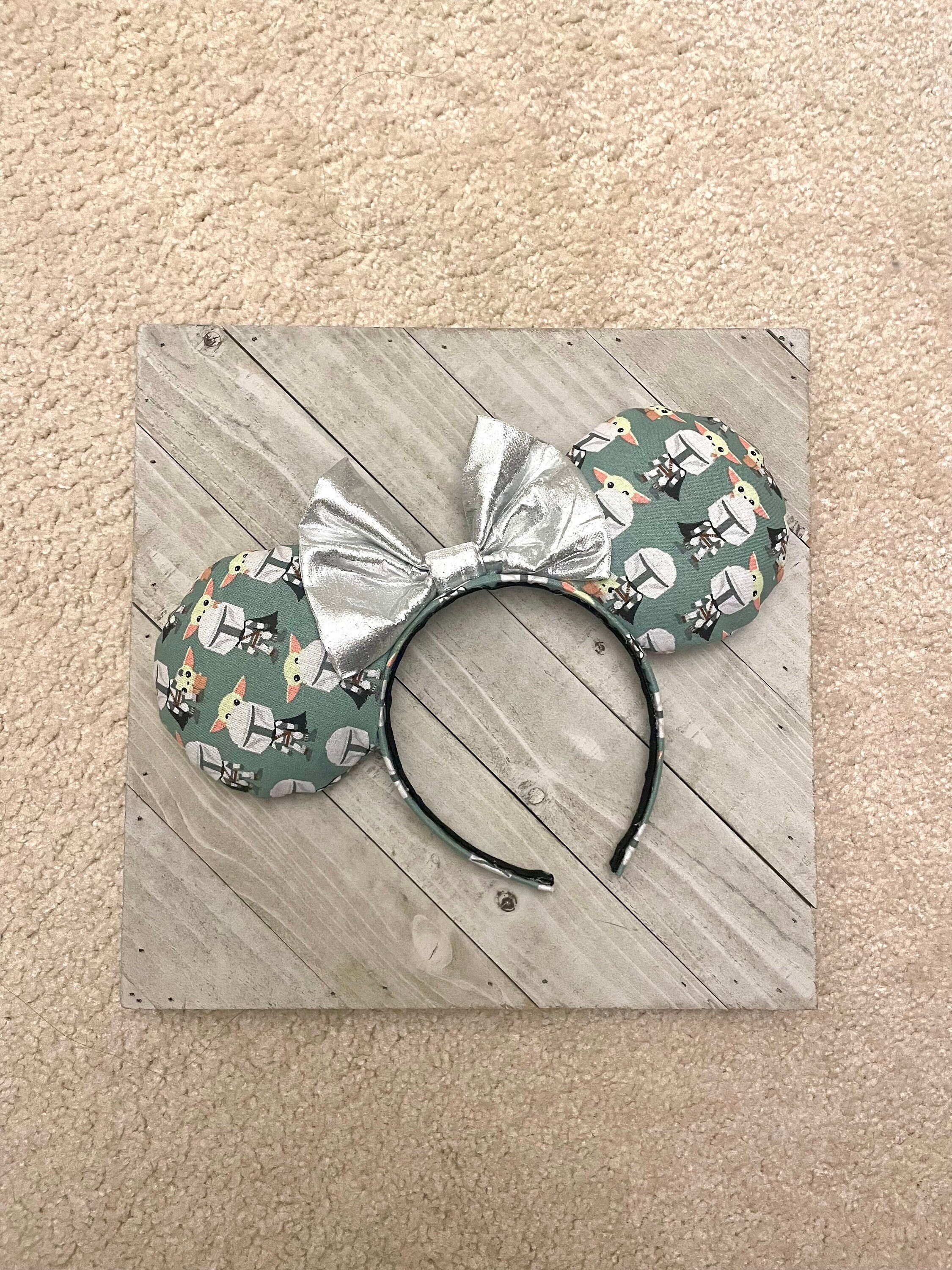 Grogu Mouse Ears Baby Yoda Ears Star Wars Ears Mandalorian Ears ...