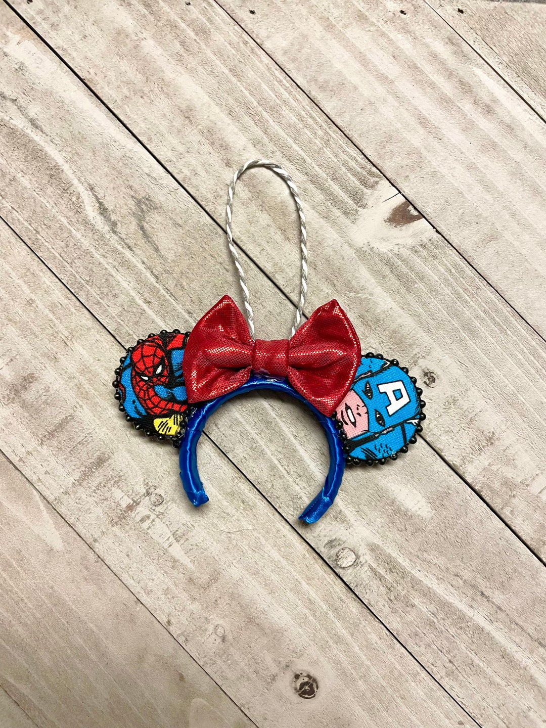 Avengers Ornament Disney Mouse Ears READY TO SHIP Marvel Avengers Iron ...