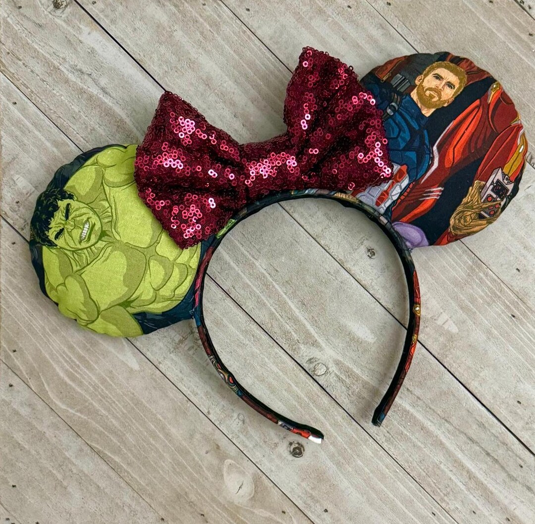 Avengers Hulk Captain America Mouse Ears Guardians of the Galaxy Comics ...