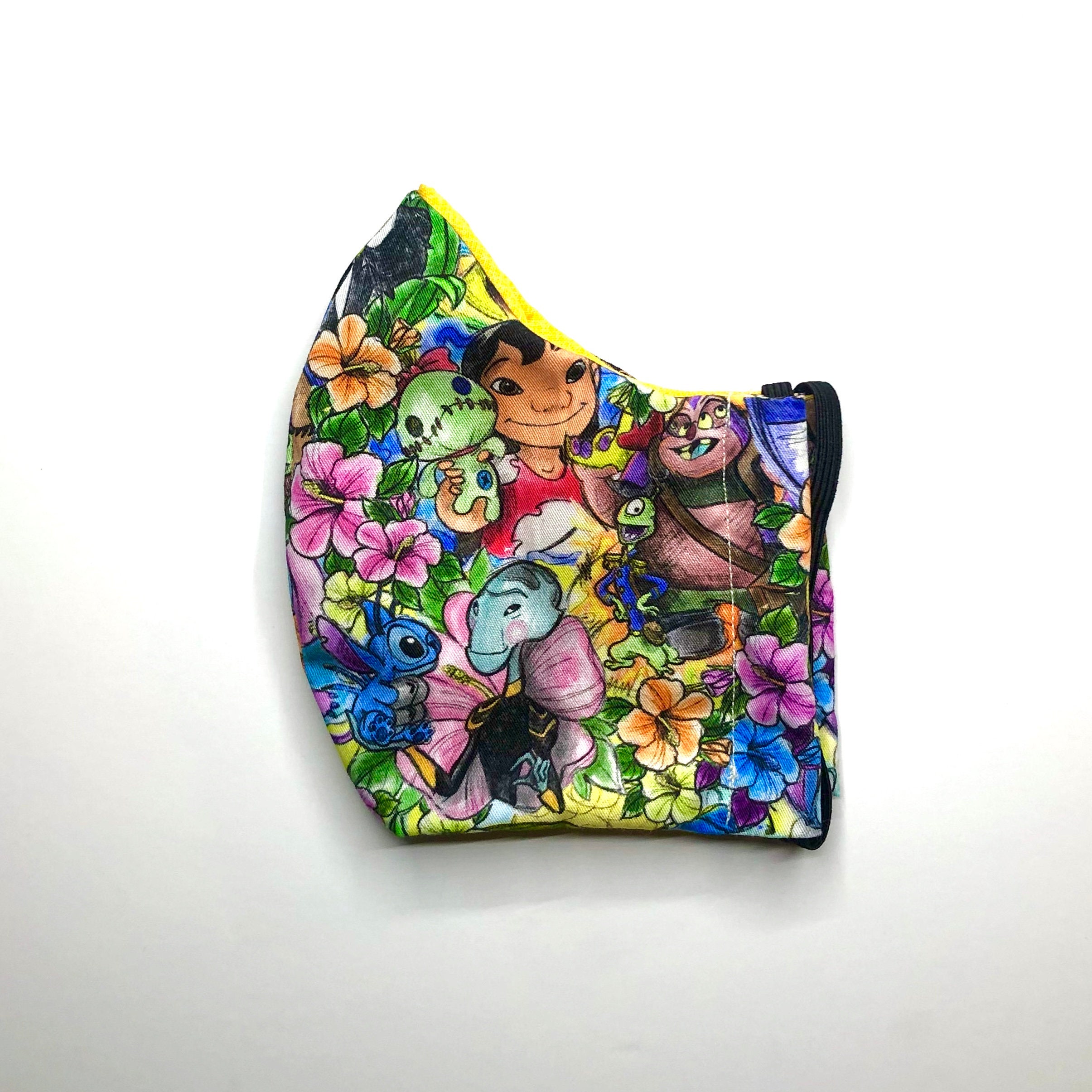 Lilo and Stitch Family Reusable Face Mask Handmade 100% Cotton | Etsy