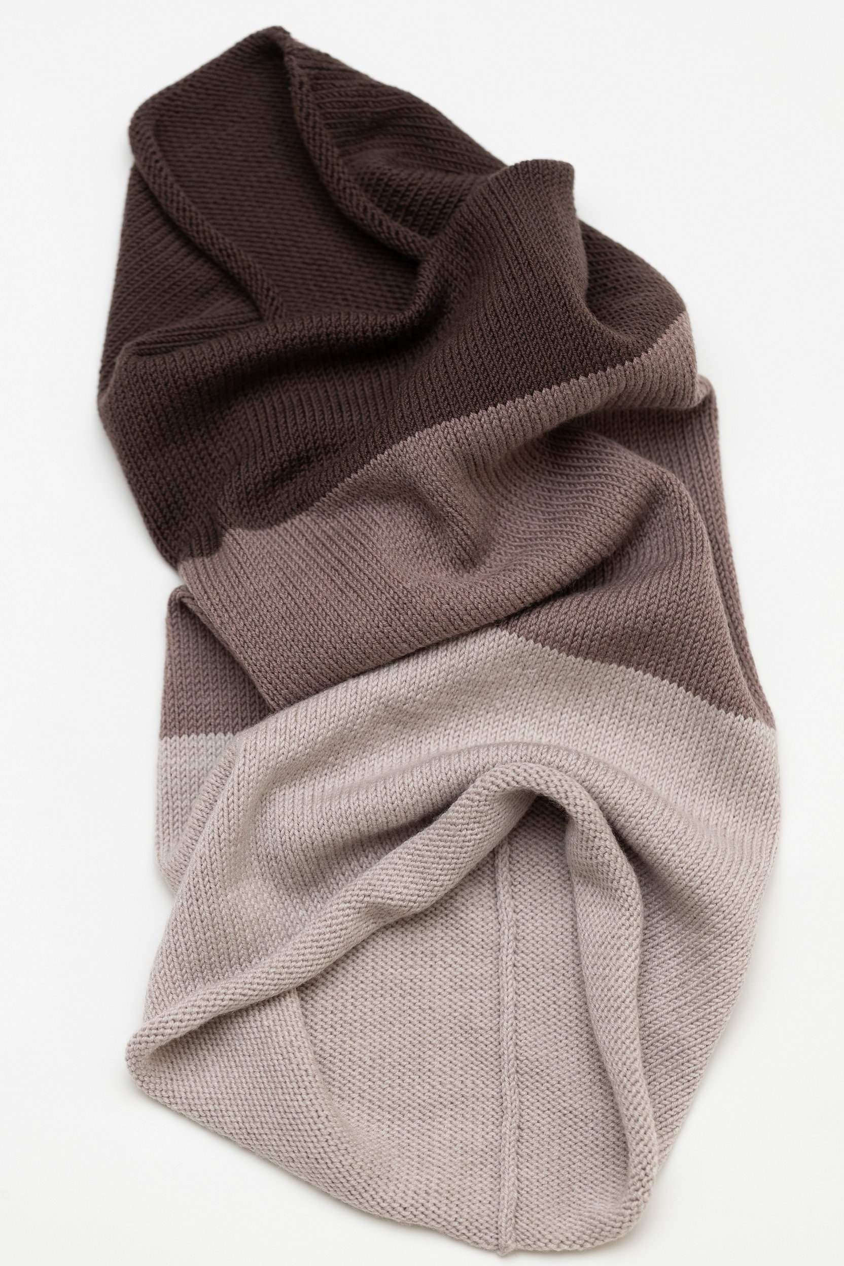 Colorful Knitted Merino Wool Neck Warmer, Knitted Merino Wool Tube ...